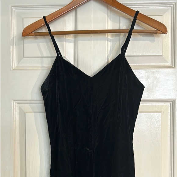 Steppin' Out | Pants & Jumpsuits | Vintage Black Velvet Wide Leg Jumper ...